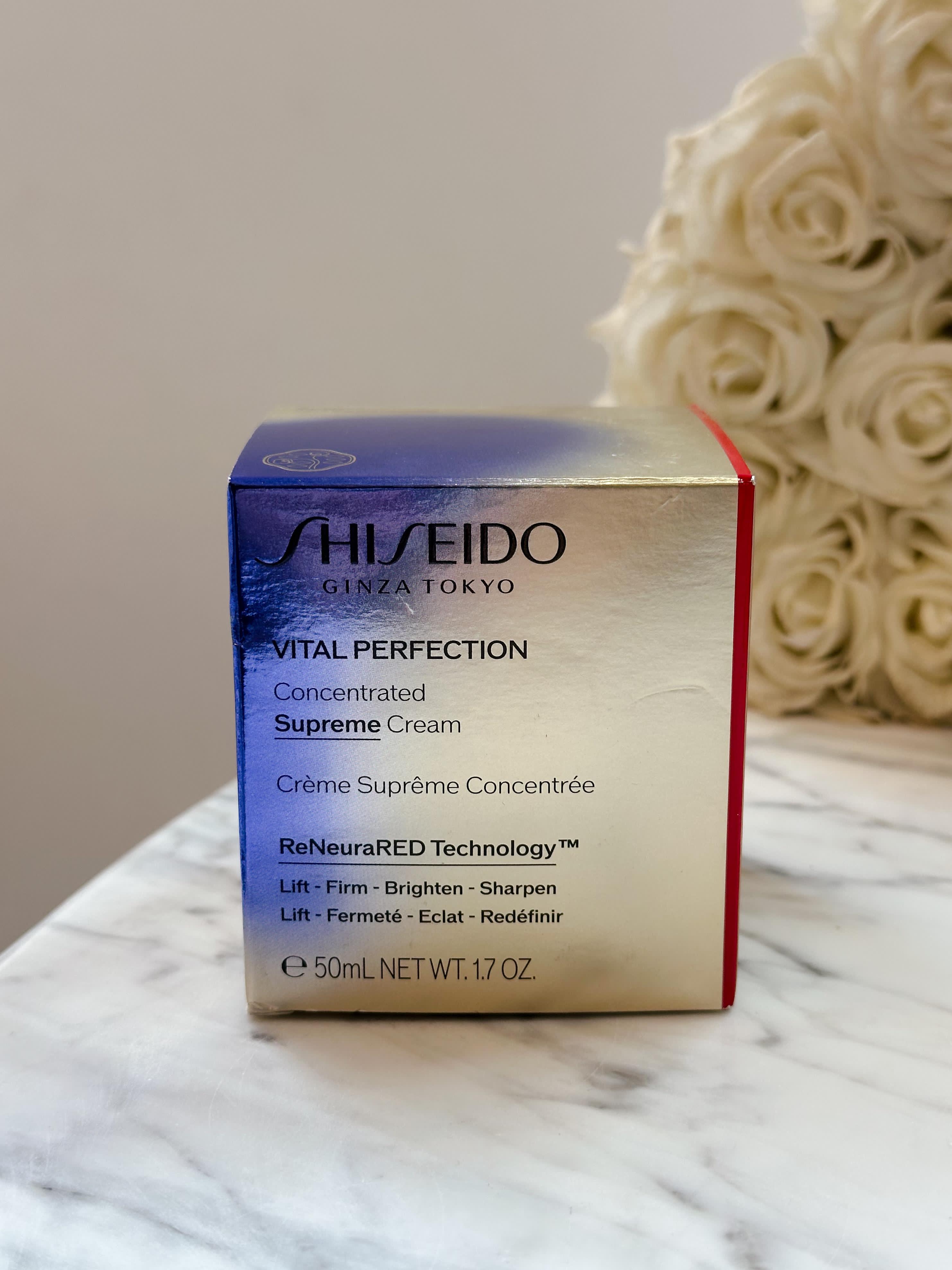 SHISEIDO Vital Perfection Concentrated Supreme Cream – Paris Parfumerie ...
