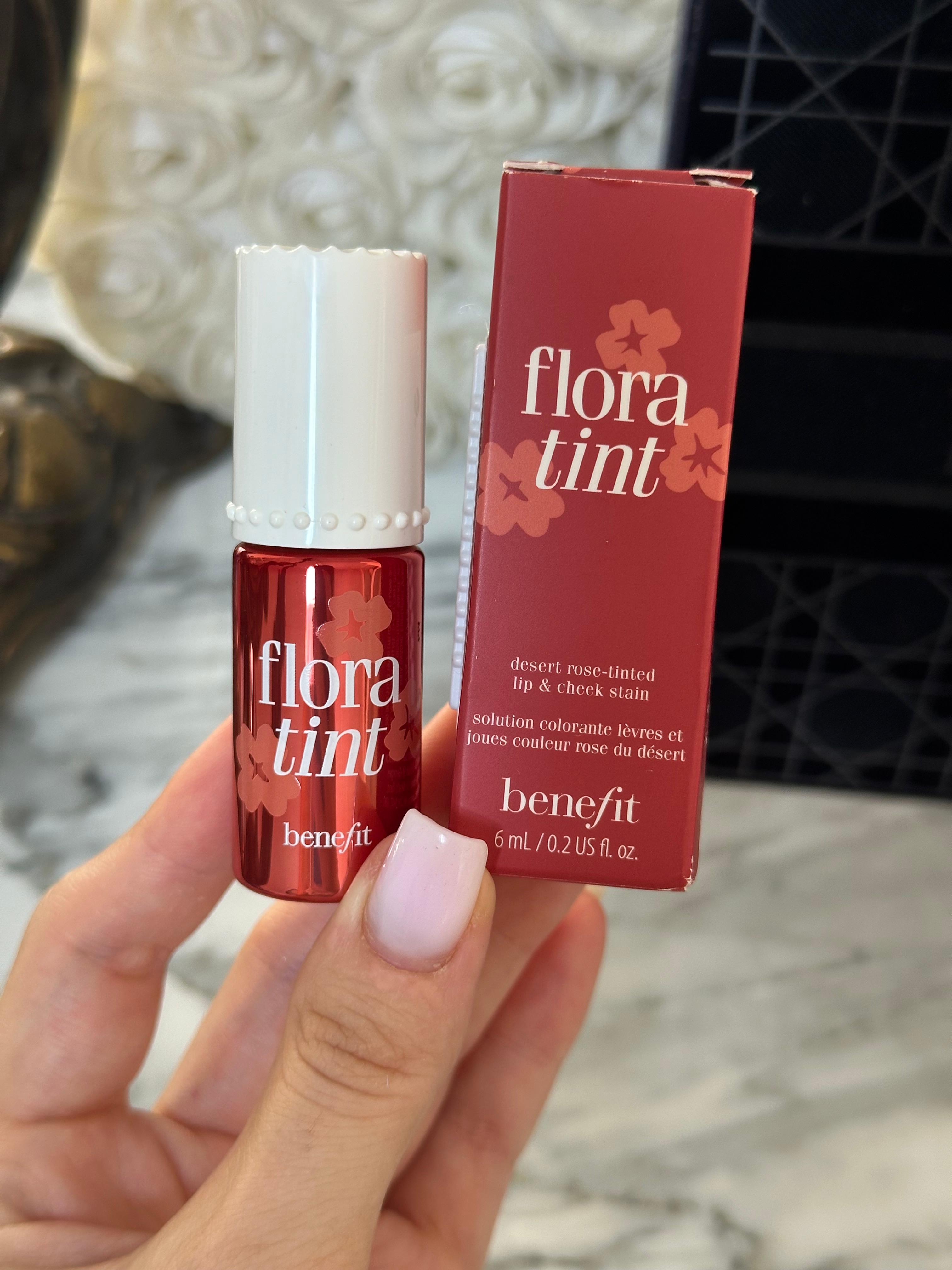 BENEFIT Benetint - Flora Tint Rose-Tinted Lip & Cheek Stain – Paris ...