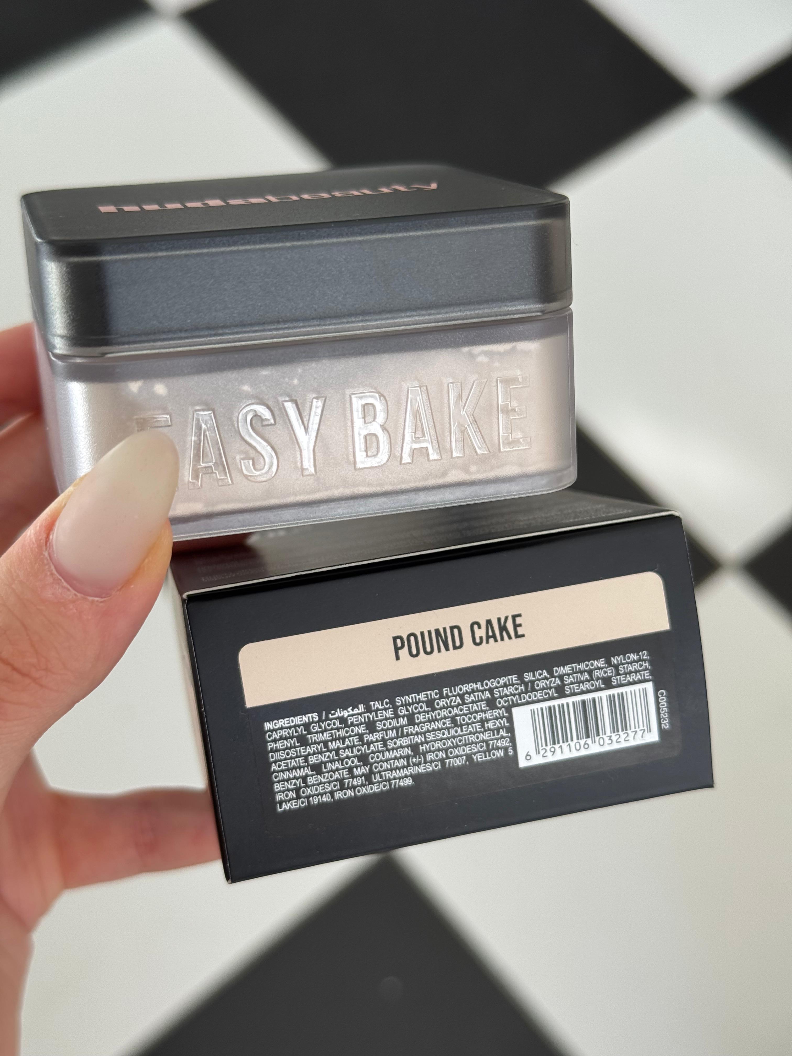 HUDA BEAUTY Easy Bake Loose Baking & Setting Powder - Pound Cake ...