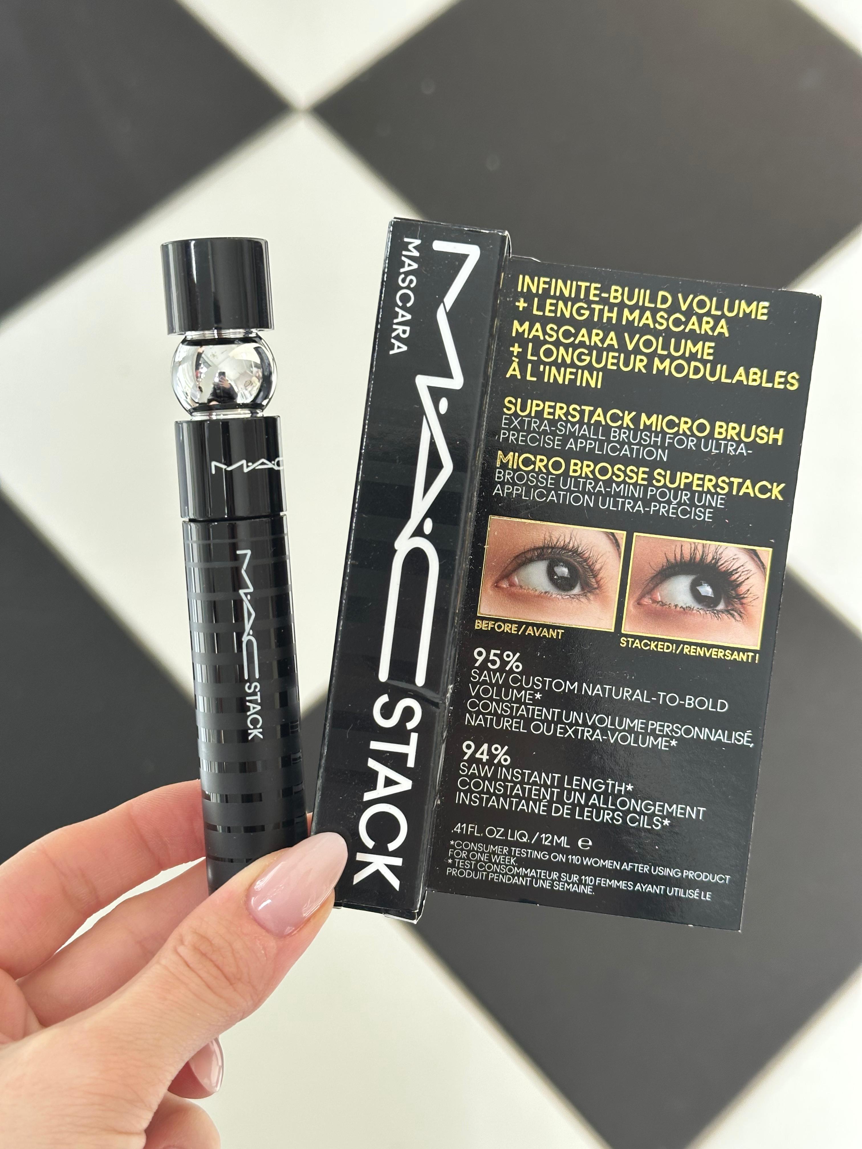 MAC Stack Mascara Black Infinite-Build Volume And Length – Paris ...